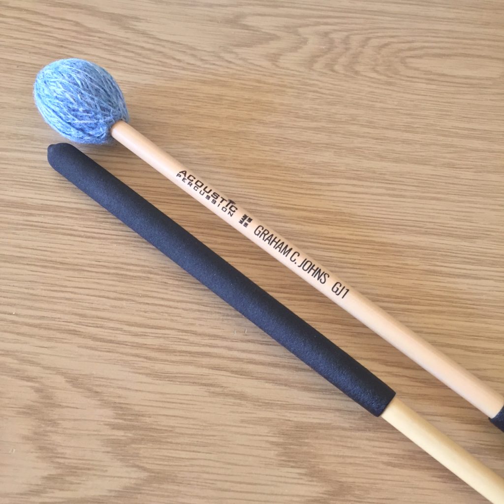 Acoustic Percussion GJ1 Articulate (Hard) ‘Becken’ cymbal mallets (pr ...